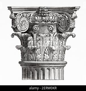 fine arts, Roman empire, ornament, ceiling rosette bel temple, circa ...