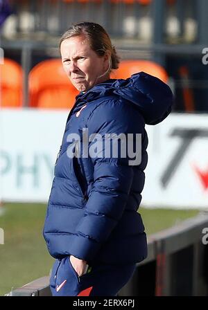 EDGWARE, ENGLAND - FEBRUARY 28: Rehanne Skinner manager of Tottenham ...