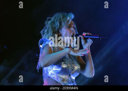 Mexican singer María Fernanda Blázquez Gil? 'Fey' seen performs on ...