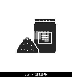 Bulk materials color line icon. Pictogram for web page, mobile app ...