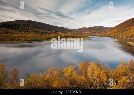Tenojoki river ruska Stock Photo - Alamy