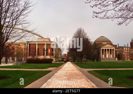 Hendricks Chapel on the quad at Syracuse University Stock Photo - Alamy