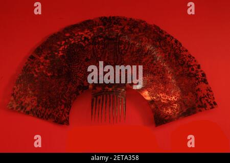 Peinetón de carey - Anónimo Stock Photo - Alamy