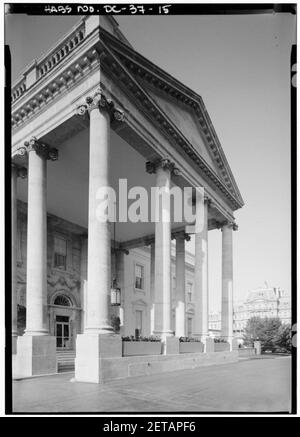 PORTICO FROM NORTHEAST Stock Photo - Alamy