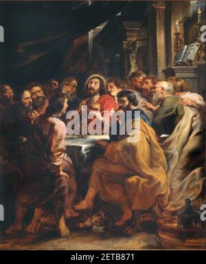 Peter Paul Rubens - Last Supper Stock Photo - Alamy