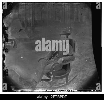 Petersburg, Virginia. Military telegraph operator, headquarters, Army ...