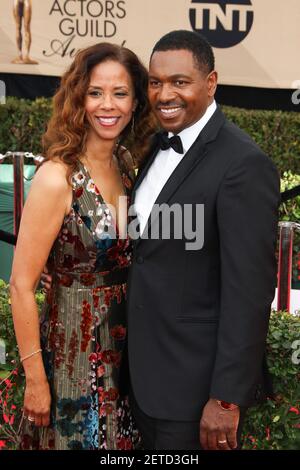Mykelti Williamson and Sondra Spriggs at the 23rd Annual Screen Actors ...