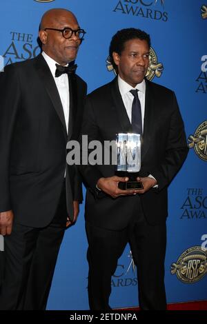 Samuel L. Jackson and Denzel Washington attending the 31st Annual ASC ...