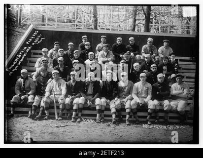 Phila N. players at Hot Springs, Ark. March 1912 (baseball), 1912 Stock ...
