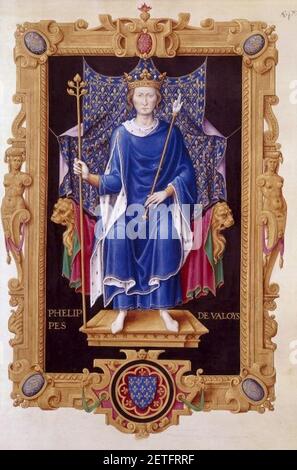 Philippe VI de Valois Stock Photo - Alamy