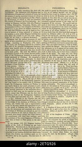 Philolaus and Philomelus Pythagorean Book Stock Photo - Alamy