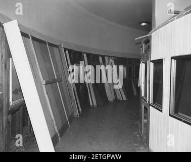 Photograph of Renovation of Circular Gallery Stock Photo - Alamy