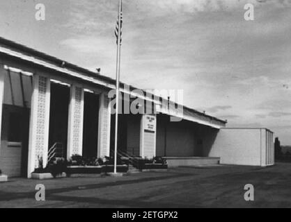 A photograph of the Seattle Federal Archives and Records Center, an ...