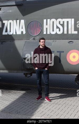 Spanish actor Raul Merida attends 'Zona Hostil' photocall at the FAMET ...