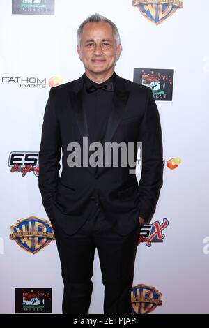Ali Afshar at the Warner Bros. "American Wrestler: The Wizard" Los ...