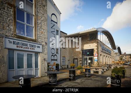 Clitheroe HOLMES MILL in the town centre Ribble Valley in Lancashire ...