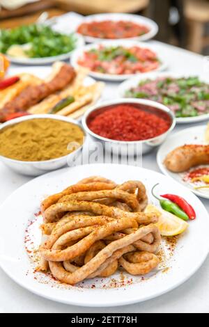 Mumbar, Traditional Turkish Stuffed rice into sheep intestines or offal ...
