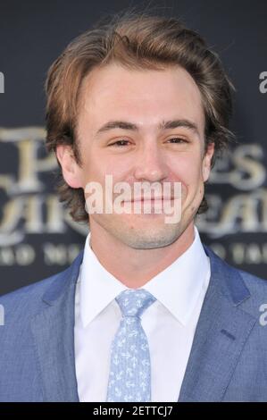 Ben O'Toole arrives at the "Pirates Of The Caribbean: Dead Men Tell No ...