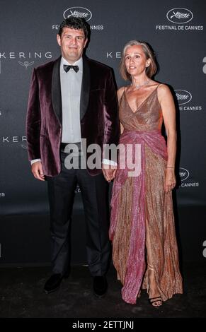 Jean-François Palus & Angelina Palus attend the Women in Motion Awards ...