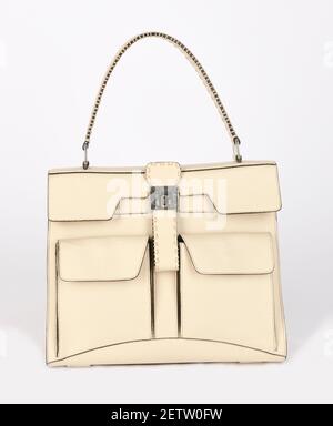 Fashionable and stylish walking handbag for woman. Studio shoot Stock ...