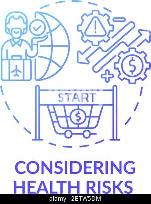 Covid insurance gradient linear vector icon Stock Vector Image & Art ...