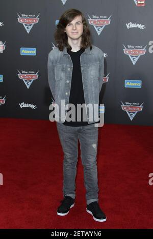 Actor Chandler Riggs at the World Premiere Of Disney-Pixar's "Cars 3 ...