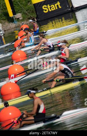 Linz, Austria, Tuesday, 27th Aug 2019, FISA World Rowing Championship ...