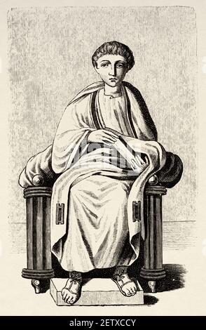 Furniture of ancient Rome Stock Photo - Alamy