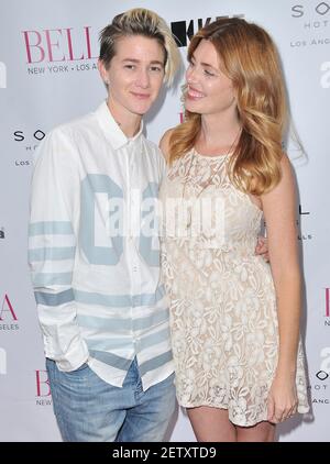 (L-R) Mav Viola and Diora Baird arrives at the BELLA Los Angeles Summer ...