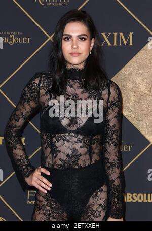 Model Amelia Hamlin at The 2017 MAXIM Hot 100 Party, produced by Karma International, held at ...