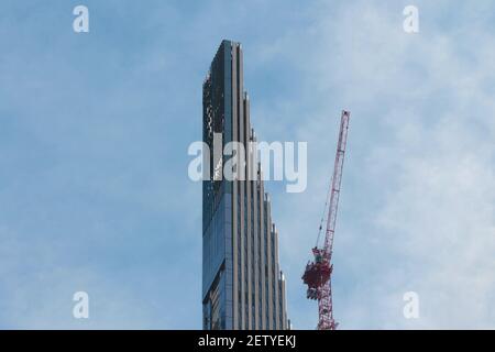 The Steinway Tower at 111 W. 57th St. is under construction in Midtown ...