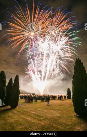large Fireworks Display event Stock Photo - Alamy