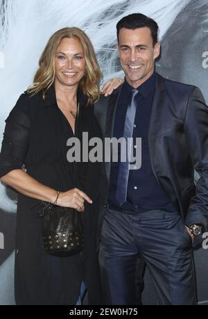Daniel Bernhardt and Lisa Stothard at the Premiere Of Focus Features ...