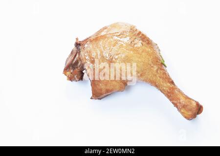 boiled duck leg in black soybean sauce dipping spicy chili sauce Stock ...