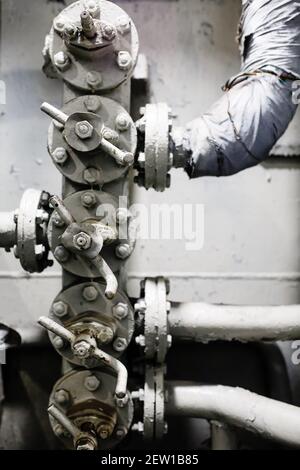 Old rusty pipes close up Stock Photo - Alamy
