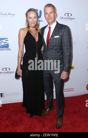 Andy Enfield (R) and wife Amanda Enfield at the 17th Annual Harold and ...