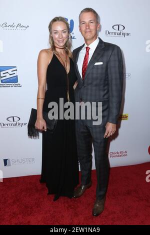 Andy Enfield (R) and wife Amanda Enfield at the 17th Annual Harold and ...