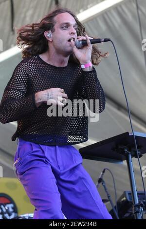 Landon Jacobs of Sir Sly performs onstage during the Alt 98.7 FM's ...