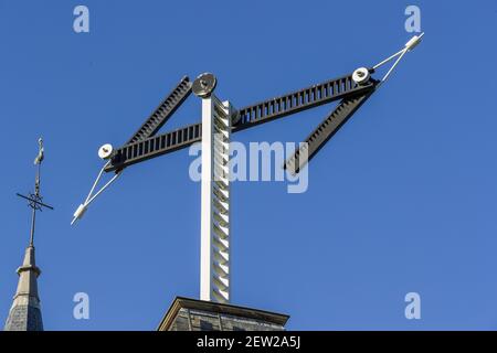 France, Loiret (45), Baccon, the Chappe tower, the only vestige of the ...