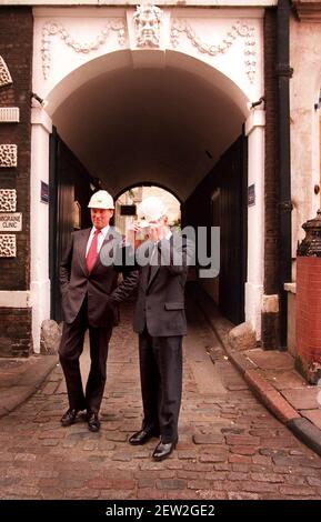 SIR TERENCE HARRISON CHAIRMAN (R) AND OLIVER WHITEHEAD CHIEF EXECUTIVE ...