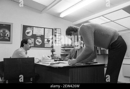 Robin Herd at the March Engineering racing car constructor in Bicester ...