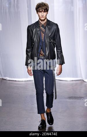 Frederik Ruegger on the catwalk Stock Photo - Alamy