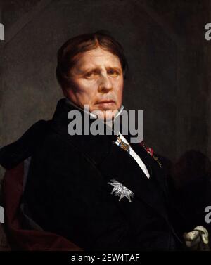 Jean Auguste Ingres' 1859 self-portrait captures the artist in a ...