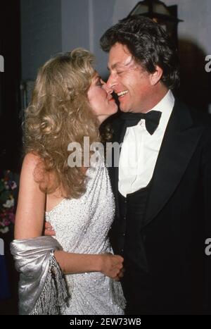 Bill Bixby and actress Christine DeLisle attend Wizards and Warriors ...