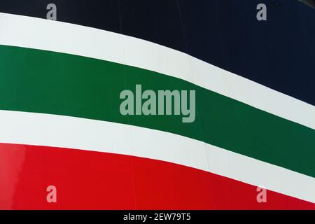 BP Shipping Funnel Colours Stock Photo - Alamy