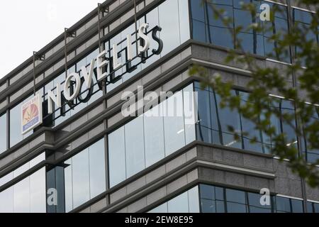 A logo sign outside of the headquarters of Novelis Inc., in Atlanta ...