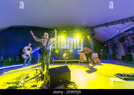 Musicians (L - R) Musicians Doni Blair, Vaden Todd Lewis, Mark Reznicek ...