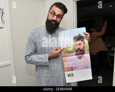 Actor/Podcaster Saagar Shaikh at the Haikus With Hotties x Dream Panel ...