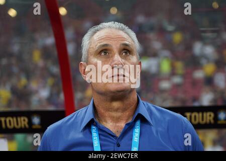 Brazil head coach Adenor Leonardo Tite during the FIFA World Cup Qatar ...