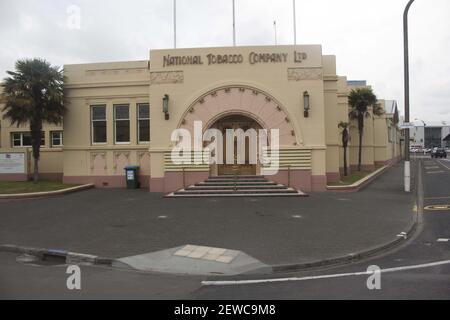 Napier Art Deco Famous National Tobacco Company Building, formerly ...